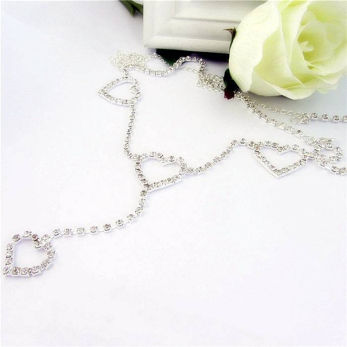 Heart to Heart Body Chain | Rhinestone Waist Chain - Style Review