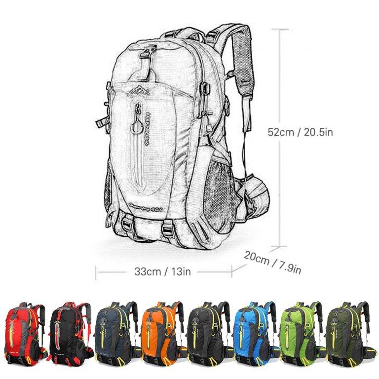 Nice Looking Stylish 40L Waterproof Backpack for Him and Her - Style Review