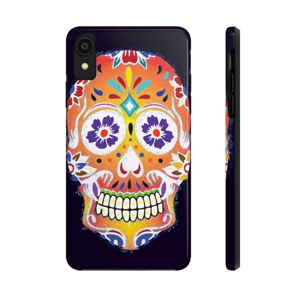 Sugar Skull Phone Case For Apple Phones - Style Review