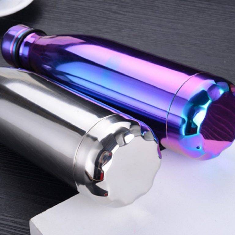 Pretty Stainless Steel Bottle Flask | Double Wall Vacuum Insulated ...
