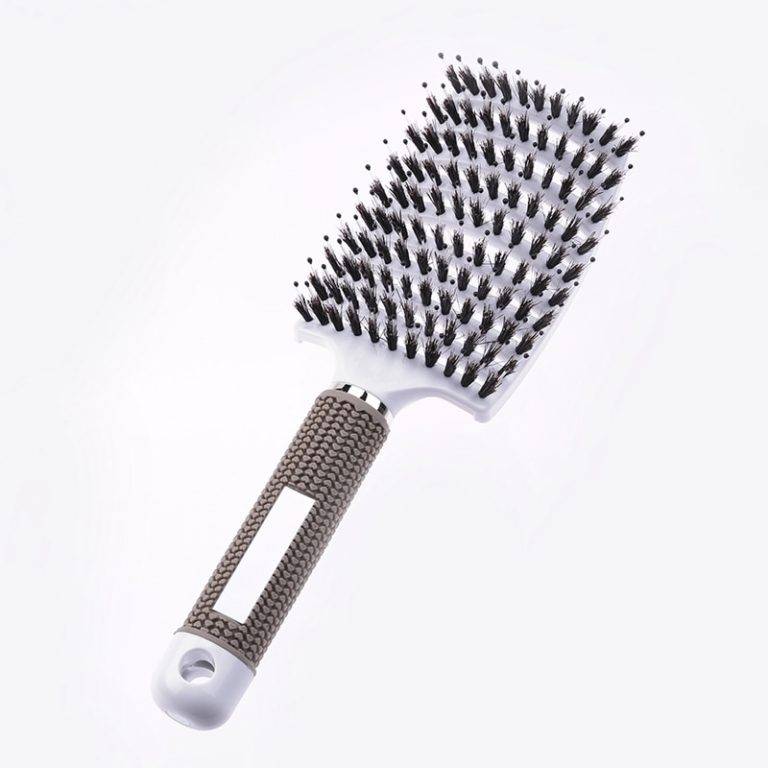 Anti Frizz Ionic Styling Hair Brush Calm Frizzy Flyaway Hair - Style Review