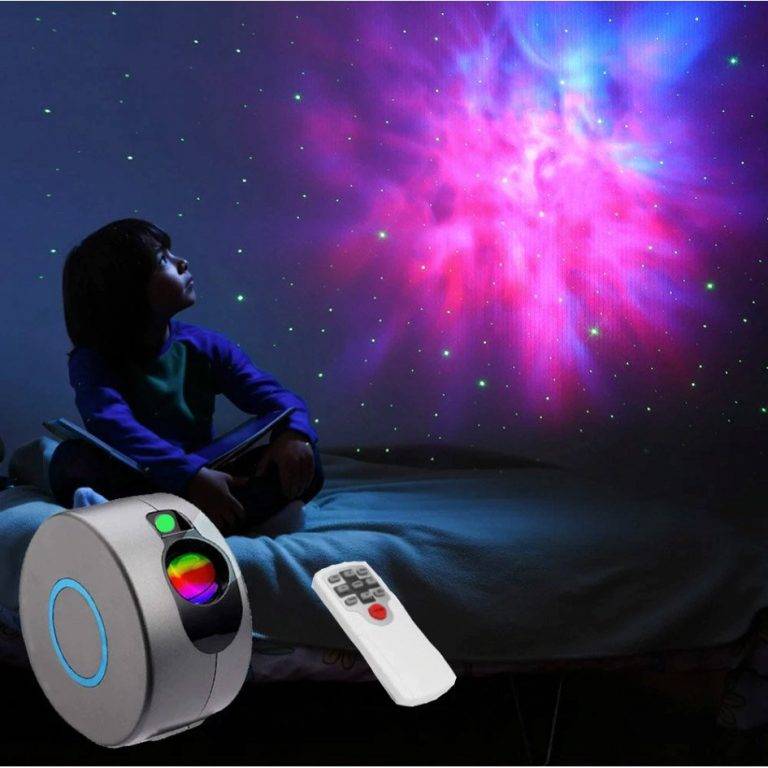 Galaxy Night Light Projector = Galaxy Projector Holographic Laser Night ...