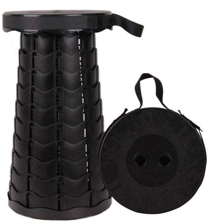 Telescopic Folding Stool For Sitting Anywhere Anytime - Style Review